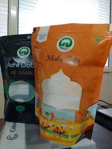 Printed Glossy Digital Printing Stand Up Pouches Zipper Slider At Rs