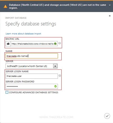 ตอนที่ 5 การ backup และ import restore บน sql azure sql database
