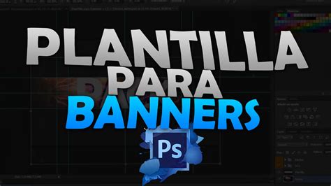 Plantilla Para Hacer Banners Photoshop Youtube