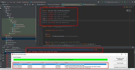 maven java re pages does not exist stack