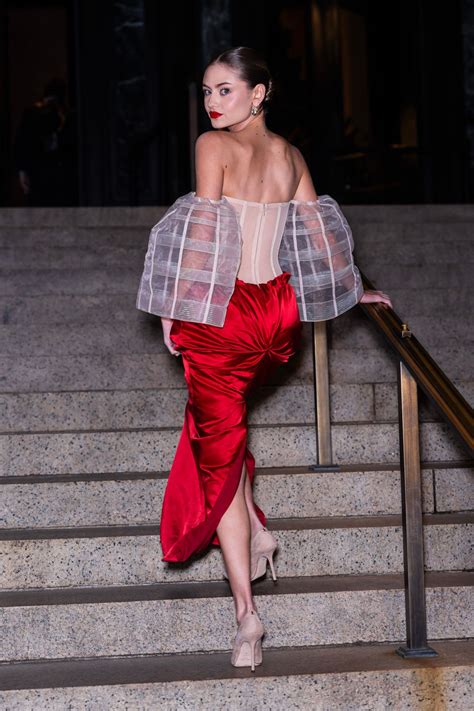 Leni Klum Braless Boobs Cfda Awards Hot Celebs Home