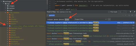 how to exclude node modules and meteor from all searches and code