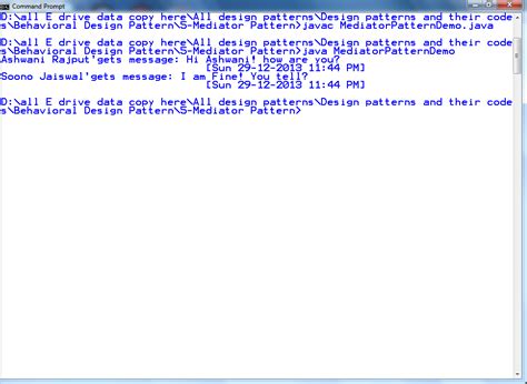 mediator pattern javatpoint