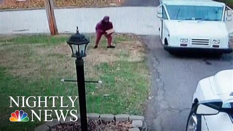 Usps Investigating Postal Worker Caught Carelessly Tossing A Package