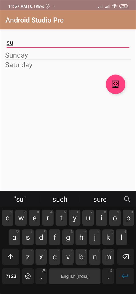 how to use searchview in android free education