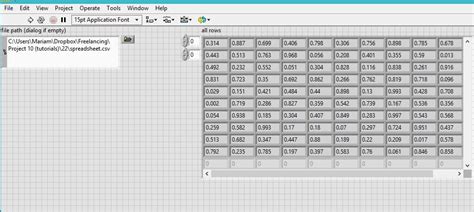 read and write data to excel files in labview tutorial 22
