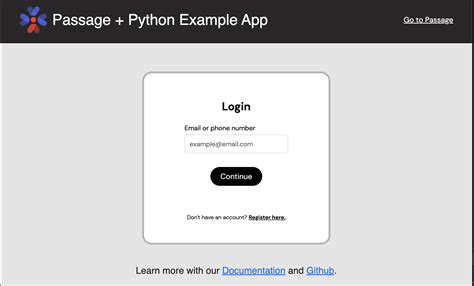 building a python flask app with biometric authentication