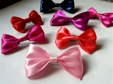 Easy Hair Bows Tulle Hair Bows Bow Tie Hair Ribbon Hair Ties Making