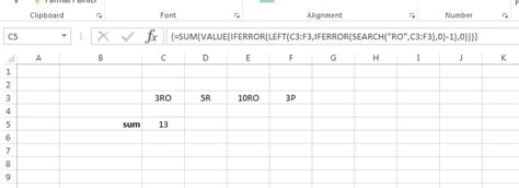 excel sumproduct or sumif with substitute and criteria