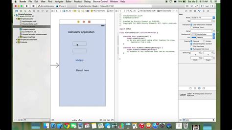 Simple Calculation In Xcode Using Swift Learn Ios Development Youtube