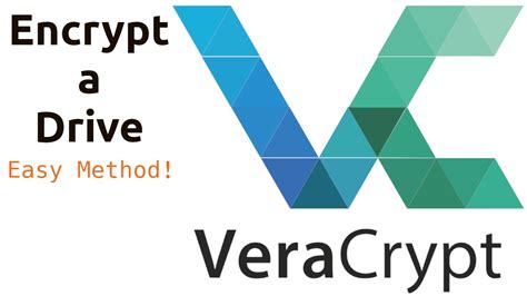 encrypt a drive using veracrypt easy gui method youtube