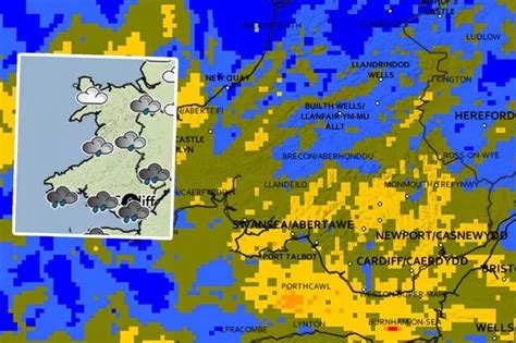 Wales Weather Heavy Rain Winds Of Up To 50mph And “unseasonably Cool