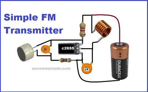 Simple Fm Transmitter And Receiver Circuit Diagram Wiring Core