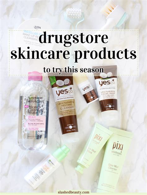 New Drugstore Skin Care Products To Try This Season Slashed Beauty