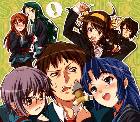 Esse Asahina Mikuru Asakura Ryouko Koizumi Itsuki Kyon Nagato Yuki