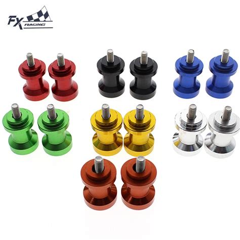M6 M8 M10 Cnc Aluminum Universal Motorcycle Swingarm Swing Arm Spools