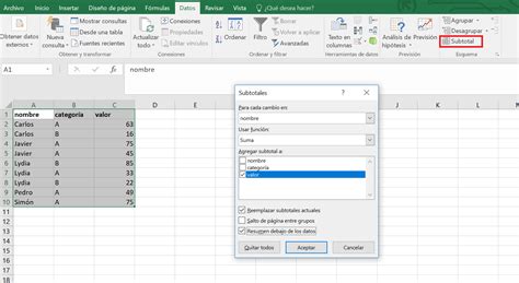 la función de excel subtotales explicada de la forma más sencilla ionos