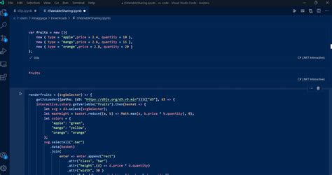 interactive preview 3 vs code insiders and polyglot