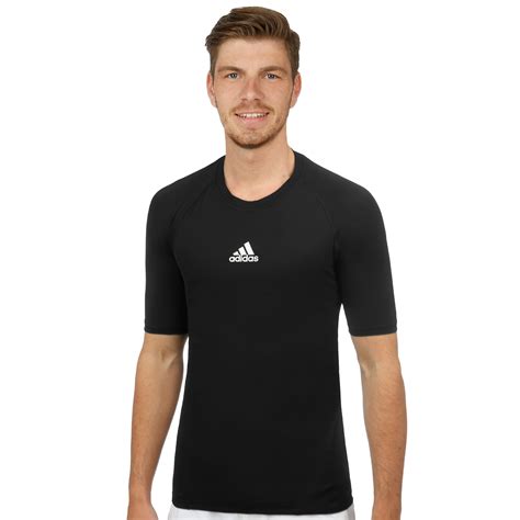Adidas Alphaskin Sport T Shirt Herren Schwarz Weiß Online Kaufen