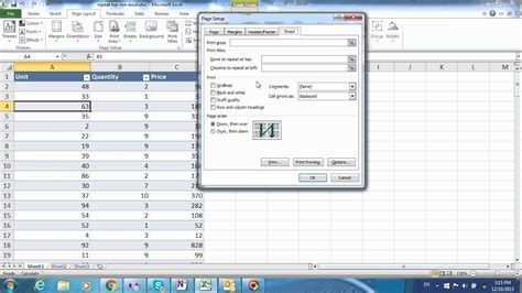 print excel freeze panes every page