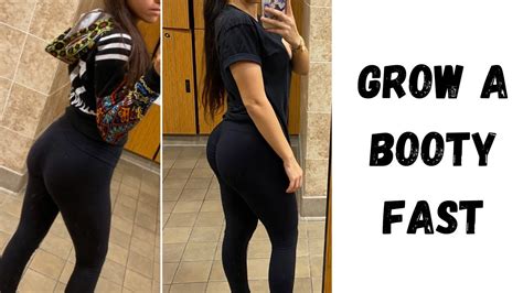 How I Grew My Glutes Fast Booty Transformation Youtube