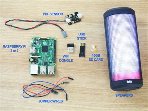 make a pir speaker system piday raspberrypi raspberry pi adafruit