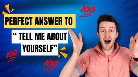 Tell Me About Yourself Interview Question How To Answer Perfectly