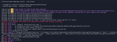 msbuild error msb4025 · issue 1144 · nodejs node gyp · github