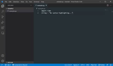 python no longer detected as a language in vs code solveforum