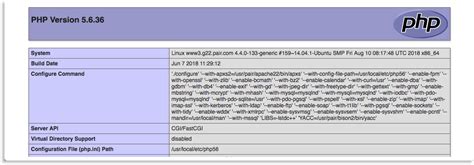 how to add a phpinfo page to a site knowledge base pair networks