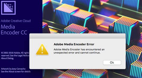 fixed adobe media encoder not working rendering importing