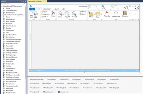 ribbon designer in windows forms ribbon control syncfusion