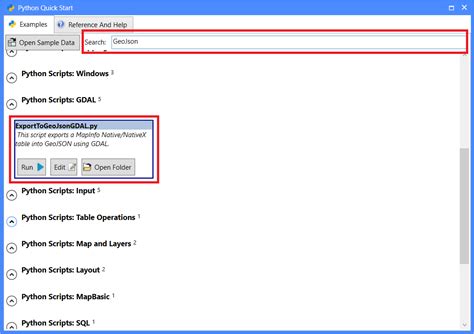 mapinfo monday exporting to geojson mapinfo pro