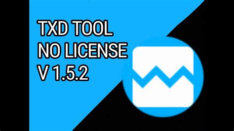 txd tool no license download youtube