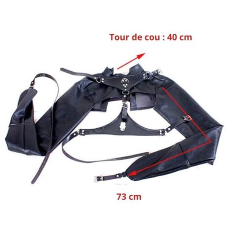 Camisole Avec Harnais Et Collier En Cuir Bdsm Boutique
