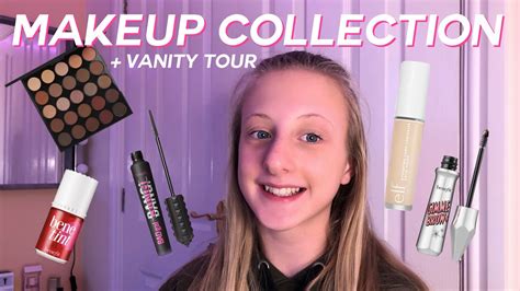 My Makeup Collection And Vanity Tour 2021 Makeup Collection Of A 12