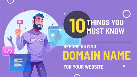 10 Things You Must Know Before Buying Domain Name For Your Website
