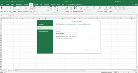 use azure blockchain workbench data in microsoft excel