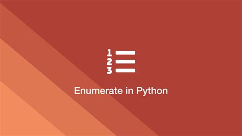 how to enumerate in python skillsugar