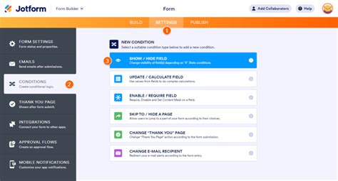 enable or disable a form based on time using conditions