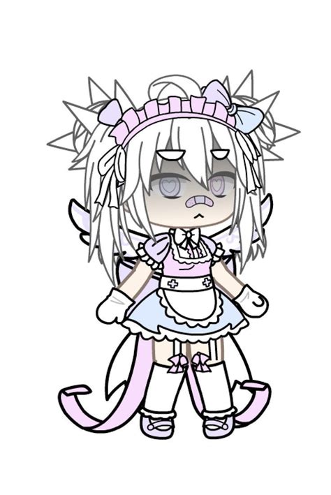 Gacha Life Girl Ocs Punk Inspiration Club Outfit Ideas Fearless