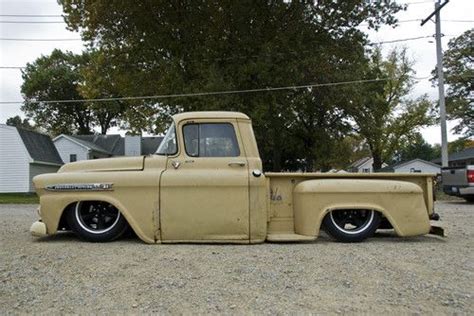 Find New 1959 Chevy Fleetside Bagged Patina Air Ride Ls Fi Slammed Low