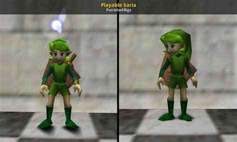 Playable Saria [ship Of Harkinian Ocarina Of Time Pc Port ] [mods]