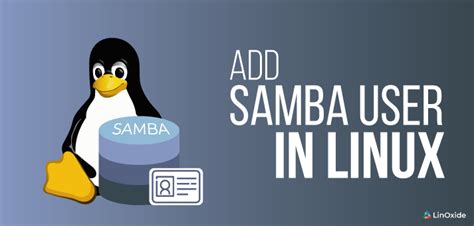 how to add a samba user in linux