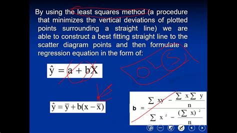 simple linear regression youtube