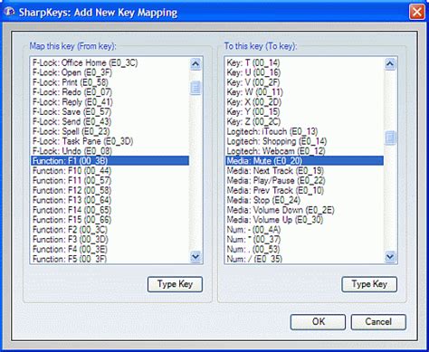 remap any unused or faulty keyboard keys with sharp keys digital