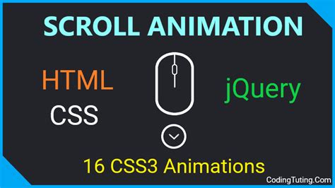 scroll animation css jquery 16 cool animations on scroll codingtuting