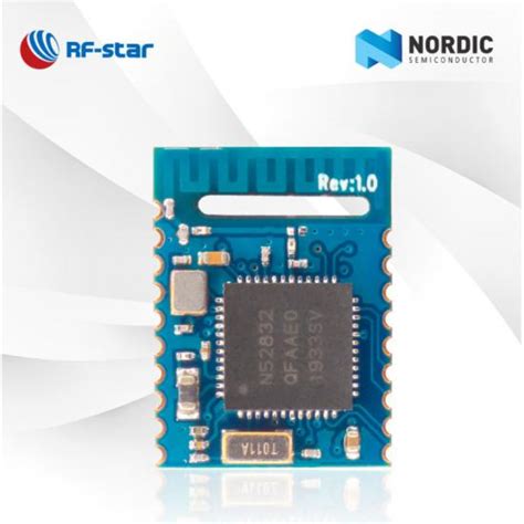 robust size ble 5 0 module based on nordic ble soc nrf52832 rf bm nd08
