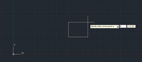 solved rectangle command dimension instead of coordinate autodesk