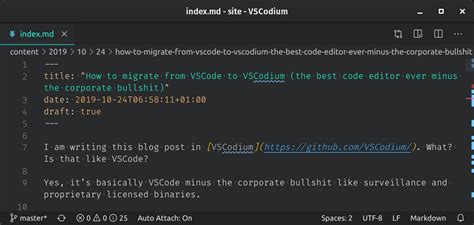 how to migrate from vscode to vscodium the best code editor ever minus
